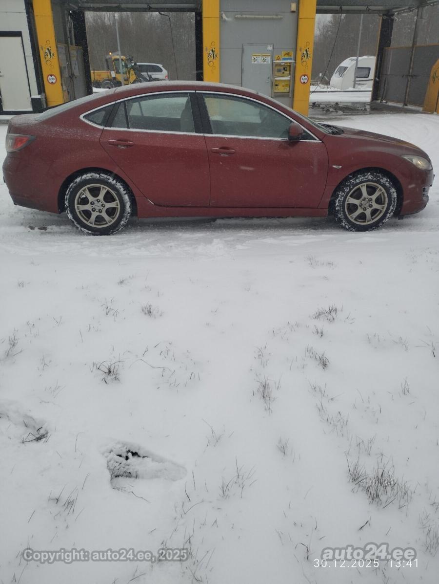 Red Mazda 6 2008 in Tallinn, with an engine capacity of 2.00 L and mileage of 313 thousand km for 1400 €, photo 3 on AUTOMOTO.COM.LV