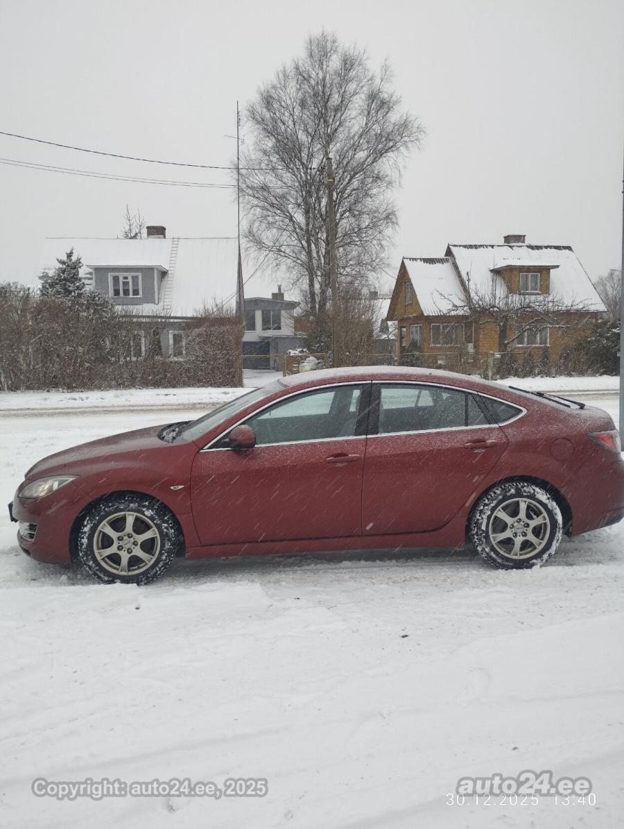 Red Mazda 6 2008 in Tallinn, with an engine capacity of 2.00 L and mileage of 313 thousand km for 1400 €, photo 9 on AUTOMOTO.COM.LV