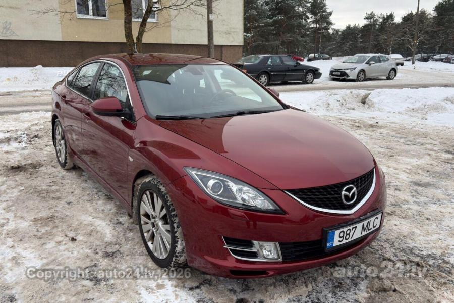 Red Mazda 6 2008 in Tallinn, with an engine capacity of 2.00 L and mileage of 296 thousand km for 2200 €, photo 2 on AUTOMOTO.COM.LV