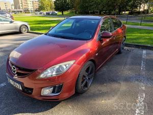 Red Mazda 6 2008 in Riga, with an engine capacity of 2.50 L and mileage of 243 thousand km for 4000 €, photo 1 on AUTOMOTO.COM.LV