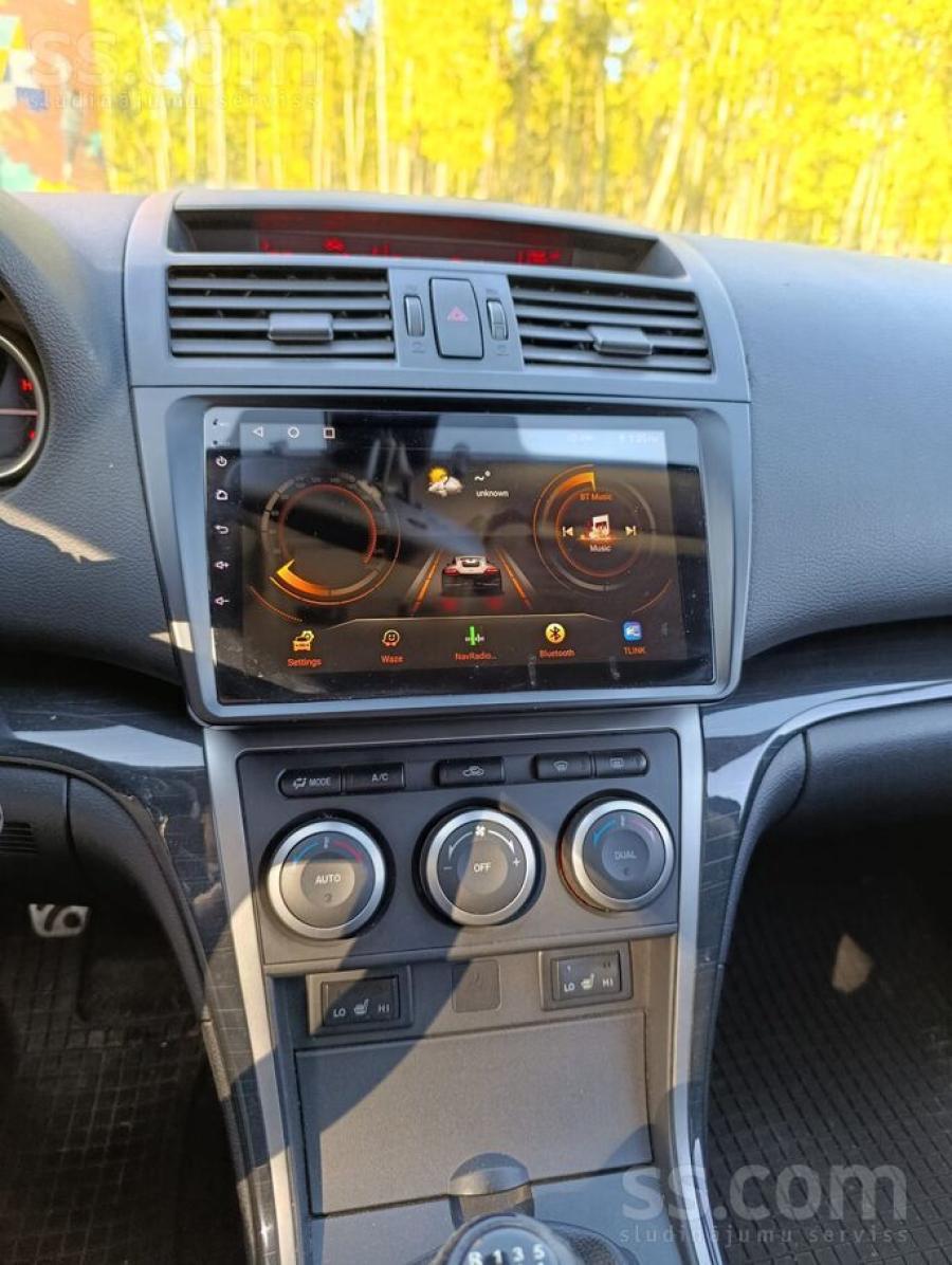 Red Mazda 6 2008 in Riga, with an engine capacity of 2.50 L and mileage of 243 thousand km for 4000 €, photo 9 on AUTOMOTO.COM.LV