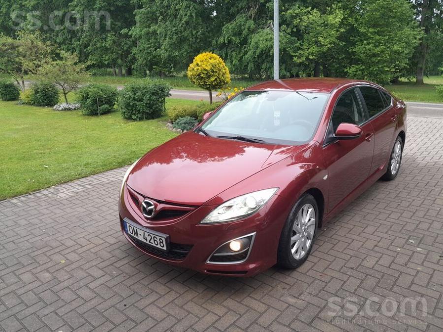Red Mazda 6 2011 in Preili, with an engine capacity of 2.20 L and mileage of 259 thousand km for 3800 €, photo 1 on AUTOMOTO.COM.LV