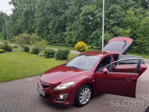 Red Mazda 6 2011 in Preili, with an engine capacity of 2.20 L and mileage of 259 thousand km for 3800 €, photo 3 on AUTOMOTO.COM.LV