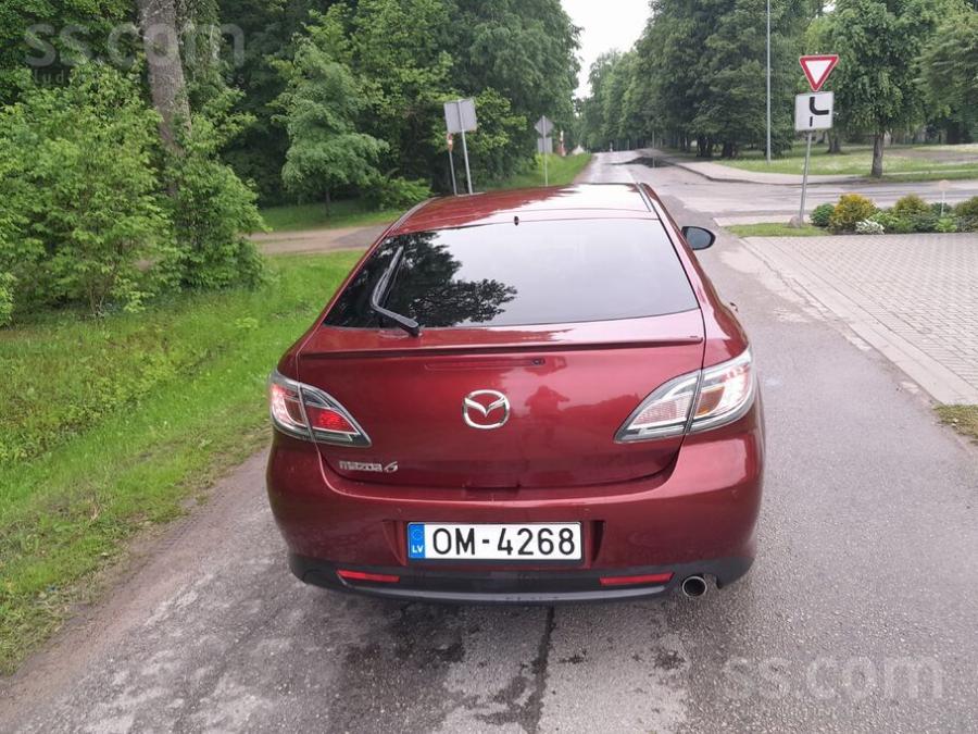 Red Mazda 6 2011 in Preili, with an engine capacity of 2.20 L and mileage of 259 thousand km for 3800 €, photo 14 on AUTOMOTO.COM.LV