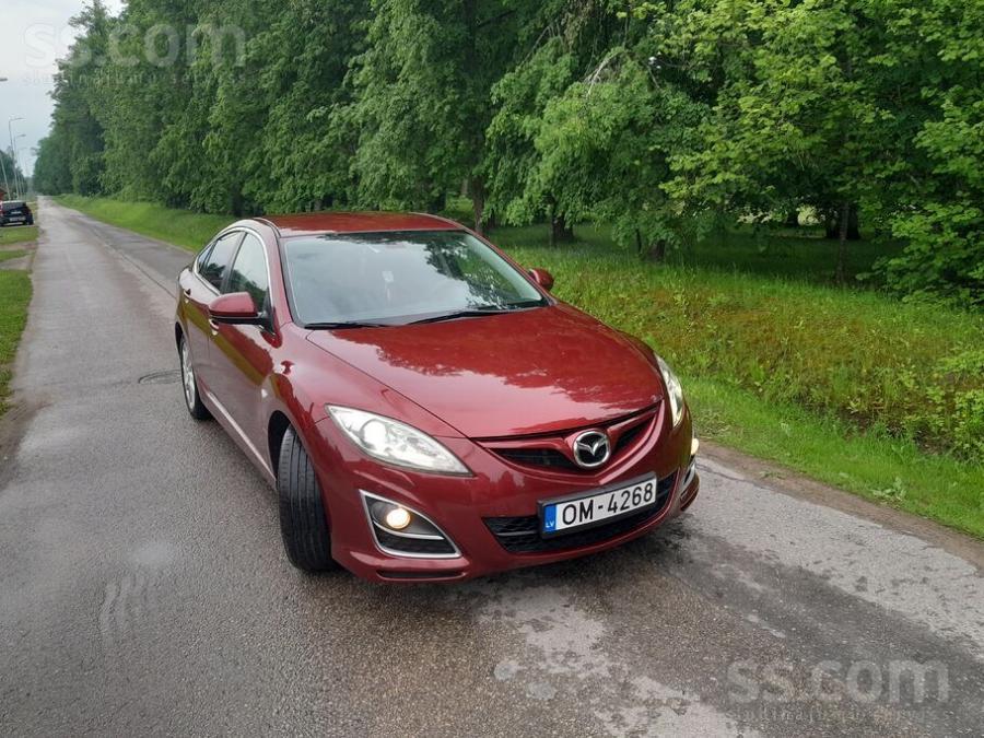 Red Mazda 6 2011 in Preili, with an engine capacity of 2.20 L and mileage of 259 thousand km for 3800 €, photo 18 on AUTOMOTO.COM.LV