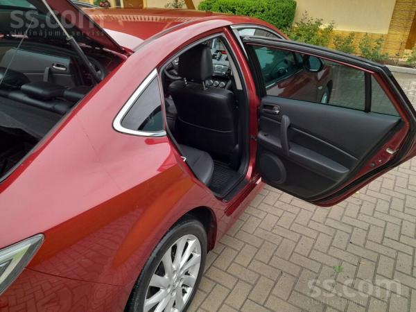 Sarkans Mazda 6 2011 Preiļi, ar dzinēja tilpumu 2.20 L un nobraukumu 259 tūkst. km par 3600 €, foto 3 vietnē AUTOMOTO.COM.LV