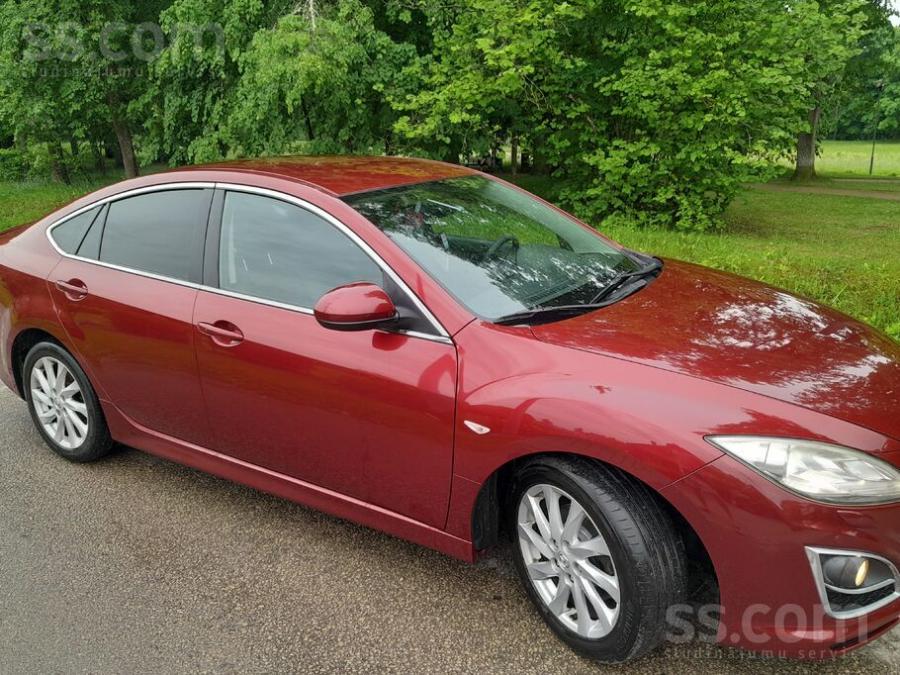 Red Mazda 6 2011 in Preili, with an engine capacity of 2.20 L and mileage of 259 thousand km for 3600 €, photo 16 on AUTOMOTO.COM.LV