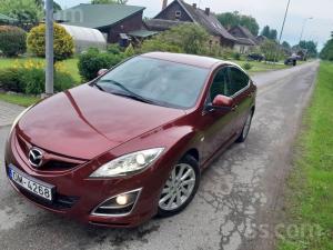 Red Mazda 6 2011 in Preili, with an engine capacity of 2.20 L and mileage of 259 thousand km for 3600 €, photo 17 on AUTOMOTO.COM.LV