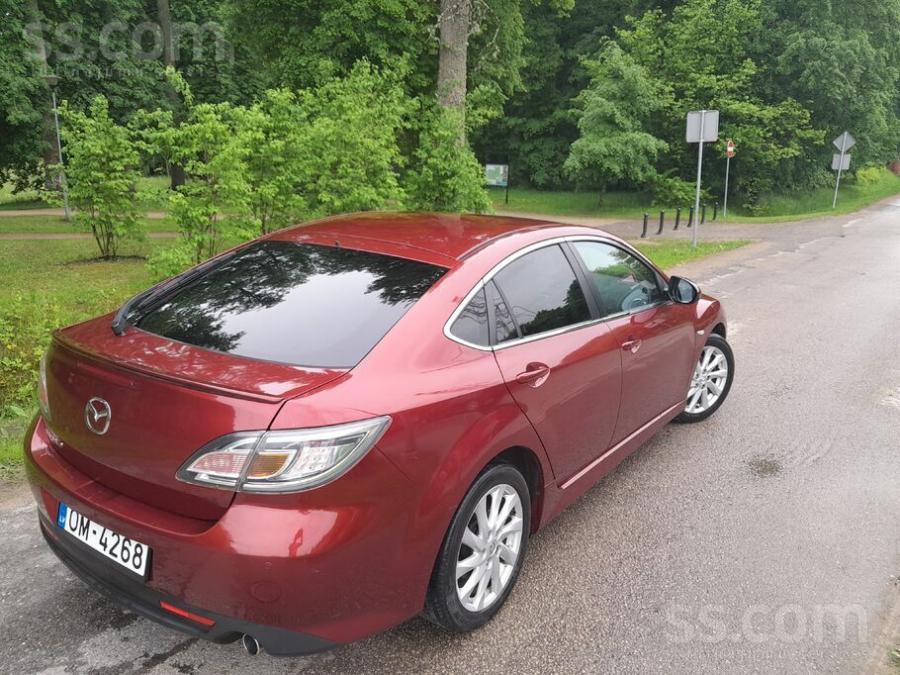 Red Mazda 6 2011 in Preili, with an engine capacity of 2.20 L and mileage of 259 thousand km for 3600 €, photo 19 on AUTOMOTO.COM.LV