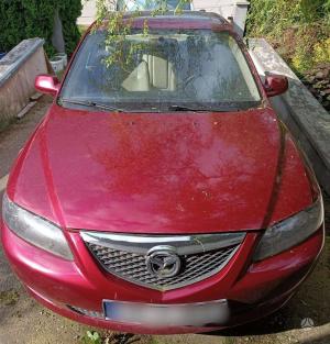 Sarkans Mazda 6 2006 Klaipėda, ar dzinēja tilpumu 3.00 L un nobraukumu 160 tūkst. km par 1330 €, foto 3 vietnē AUTOMOTO.COM.LV