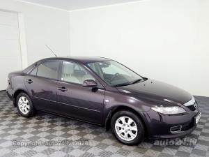 Sarkans Mazda 6 2006 Tallina, ar dzinēja tilpumu 2.00 L un nobraukumu 195 tūkst. km par 599 €, foto  vietnē AUTOMOTO.COM.LV