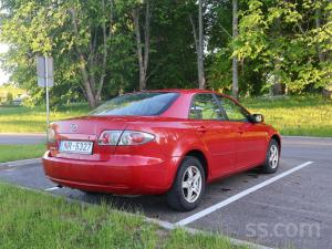 Sarkans Mazda 6 2006 Alūksne, ar dzinēja tilpumu 2.00 L un nobraukumu 212 tūkst. km par 1550 €, foto 5 vietnē AUTOMOTO.COM.LV