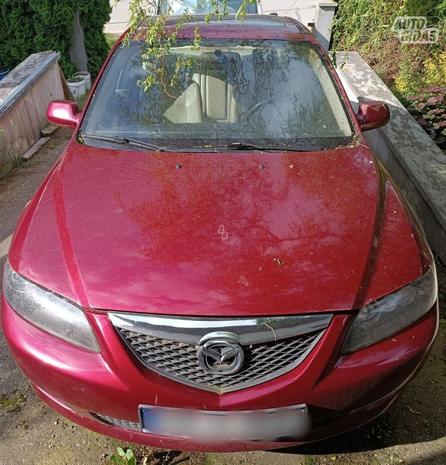 Красный Мазда 6 2006 в Кретинга, объемом двигателя 3.00 л и пробегом 250 тыс. км за 1200 €, фото 4 на AUTOMOTO.COM.LV