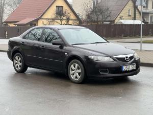 Sarkans Mazda 6 2007 Radviliškis, ar dzinēja tilpumu 2.00 L un nobraukumu 117 tūkst. km par 500 €, foto  vietnē AUTOMOTO.COM.LV