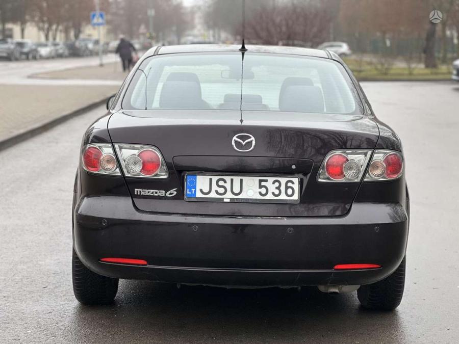 Sarkans Mazda 6 2007 Radviliškis, ar dzinēja tilpumu 2.00 L un nobraukumu 117 tūkst. km par 500 €, foto 4 vietnē AUTOMOTO.COM.LV