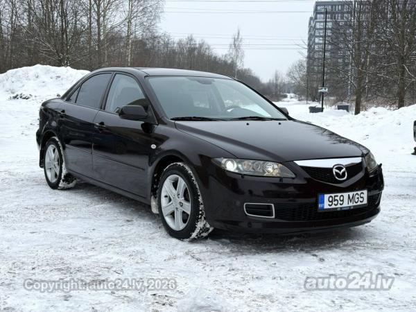 Red Mazda 6 2007 in Tallinn, with an engine capacity of 2.00 L and mileage of 154 thousand km for 1900 €, photo 1 on AUTOMOTO.COM.LV