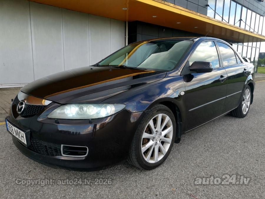 Sarkans Mazda 6 2007 Tartu, ar dzinēja tilpumu 2.30 L un nobraukumu 380 tūkst. km par 990 €, foto 1 vietnē AUTOMOTO.COM.LV
