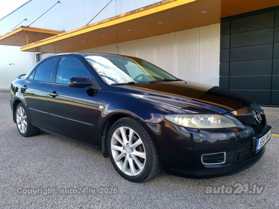 Sarkans Mazda 6 2007 Tartu, ar dzinēja tilpumu 2.30 L un nobraukumu 380 tūkst. km par 990 €, foto 3 vietnē AUTOMOTO.COM.LV