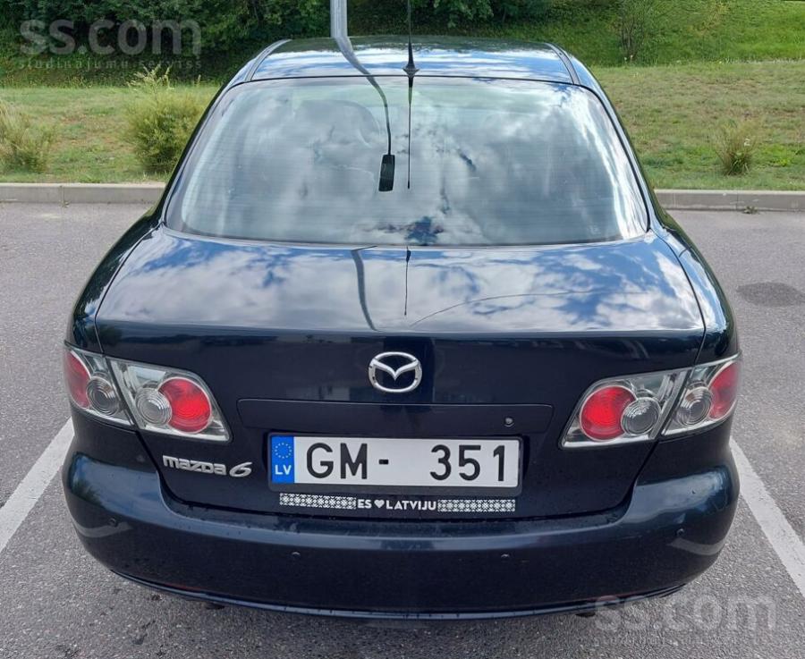 Red Mazda 6 2007 in Riga, with an engine capacity of 2.00 L and mileage of 231 thousand km for 3200 €, photo 1 on AUTOMOTO.COM.LV