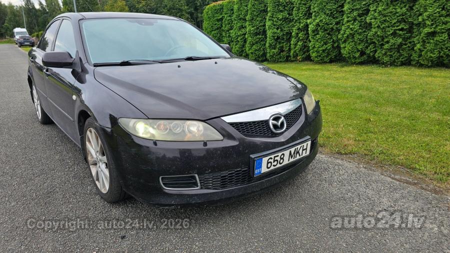 Sarkans Mazda 6 2007 Tallina, ar dzinēja tilpumu 2.30 L un nobraukumu 0 tūkst. km par 1400 €, foto 6 vietnē AUTOMOTO.COM.LV