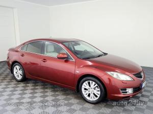 Sarkans Mazda 6 2008 Tallina, ar dzinēja tilpumu 2.00 L un nobraukumu 179 tūkst. km par 2999 €, foto  vietnē AUTOMOTO.COM.LV
