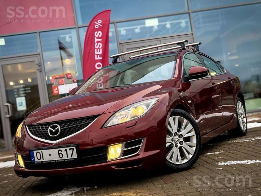 Sarkans Mazda 6 2008 Rīga, ar dzinēja tilpumu 1.80 L un nobraukumu 189 tūkst. km par 2750 €, foto 1 vietnē AUTOMOTO.COM.LV