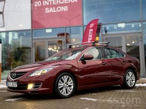 Sarkans Mazda 6 2008 Rīga, ar dzinēja tilpumu 1.80 L un nobraukumu 189 tūkst. km par 2750 €, foto 2 vietnē AUTOMOTO.COM.LV