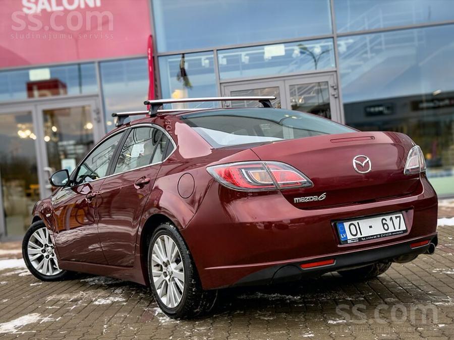 Sarkans Mazda 6 2008 Rīga, ar dzinēja tilpumu 1.80 L un nobraukumu 189 tūkst. km par 2750 €, foto 3 vietnē AUTOMOTO.COM.LV