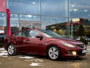 Sarkans Mazda 6 2008 Rīga, ar dzinēja tilpumu 1.80 L un nobraukumu 189 tūkst. km par 2750 €, foto 7 vietnē AUTOMOTO.COM.LV