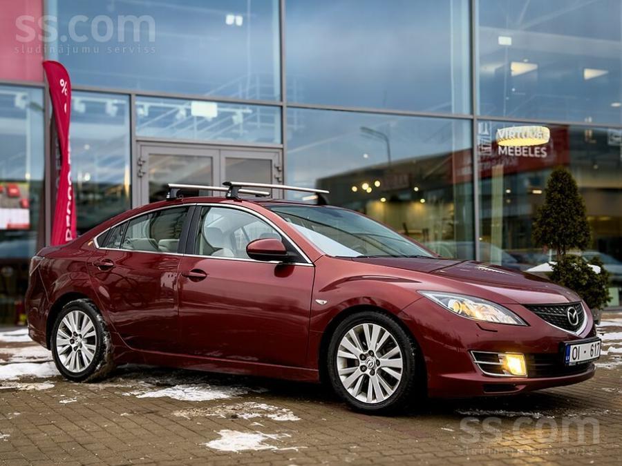 Sarkans Mazda 6 2008 Rīga, ar dzinēja tilpumu 1.80 L un nobraukumu 189 tūkst. km par 2750 €, foto 7 vietnē AUTOMOTO.COM.LV