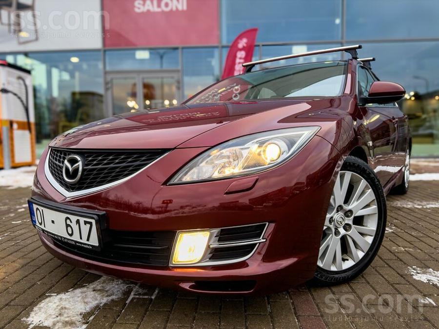 Sarkans Mazda 6 2008 Rīga, ar dzinēja tilpumu 1.80 L un nobraukumu 189 tūkst. km par 2750 €, foto 23 vietnē AUTOMOTO.COM.LV