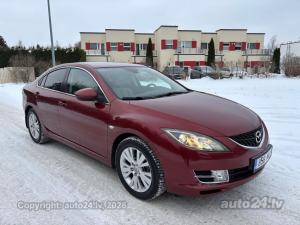 Sarkans Mazda 6 2008 Tallina, ar dzinēja tilpumu 2.00 L un nobraukumu 179 tūkst. km par 3990 €, foto  vietnē AUTOMOTO.COM.LV