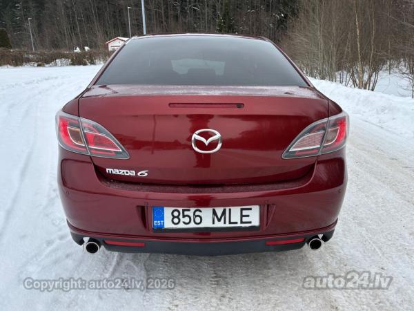 Red Mazda 6 2008 in Tallinn, with an engine capacity of 2.00 L and mileage of 179 thousand km for 3990 €, photo 4 on AUTOMOTO.COM.LV