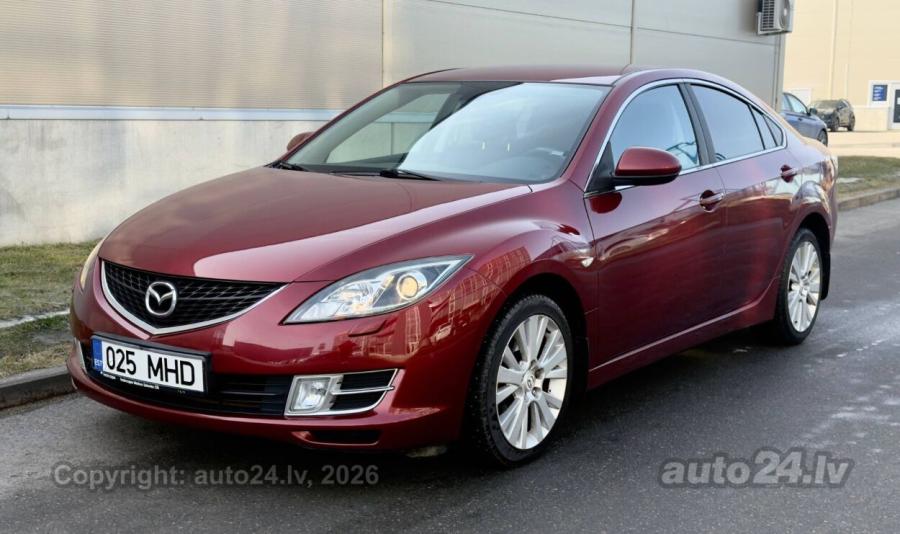 Red Mazda 6 2008 in Tallinn, with an engine capacity of 2.00 L and mileage of 225 thousand km for 3999 €, photo 1 on AUTOMOTO.COM.LV