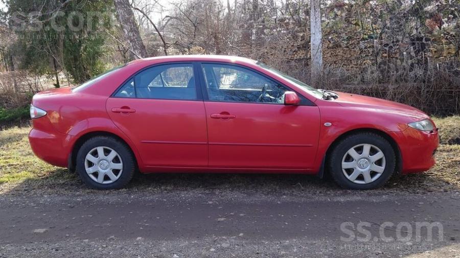 Sarkans Mazda 6 2008 Rīga, ar dzinēja tilpumu 2.00 L un nobraukumu 261 tūkst. km par 1800 €, foto 8 vietnē AUTOMOTO.COM.LV