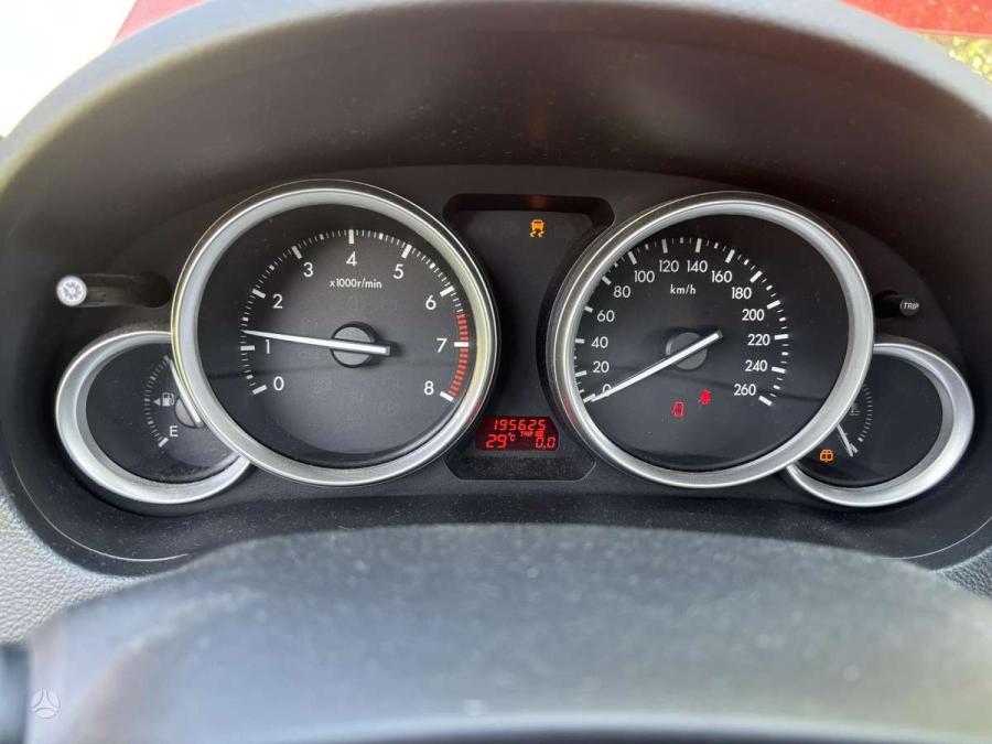 Sarkans Mazda 6 2008 Panevēža, ar dzinēja tilpumu 2.00 L un nobraukumu 195 tūkst. km par 600 €, foto 3 vietnē AUTOMOTO.COM.LV