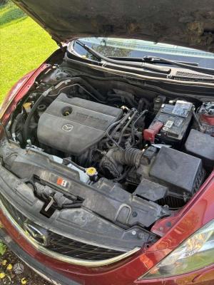 Sarkans Mazda 6 2008 Panevēža, ar dzinēja tilpumu 2.00 L un nobraukumu 195 tūkst. km par 600 €, foto 5 vietnē AUTOMOTO.COM.LV