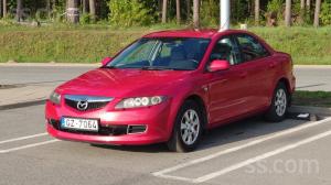 Красный Мазда 6 2008 в Рига, объемом двигателя 2.00 л и пробегом 261 тыс. км за 1290 €, фото  на AUTOMOTO.COM.LV