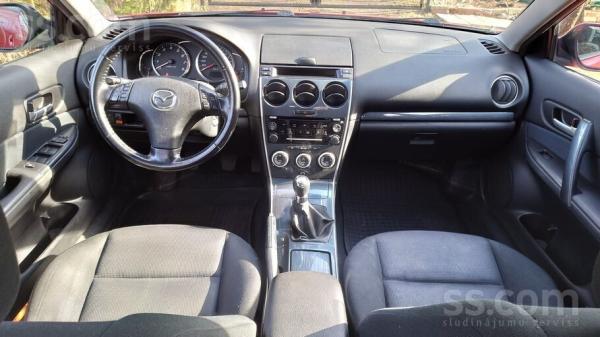 Sarkans Mazda 6 2008 Rīga, ar dzinēja tilpumu 2.00 L un nobraukumu 261 tūkst. km par 1290 €, foto 8 vietnē AUTOMOTO.COM.LV