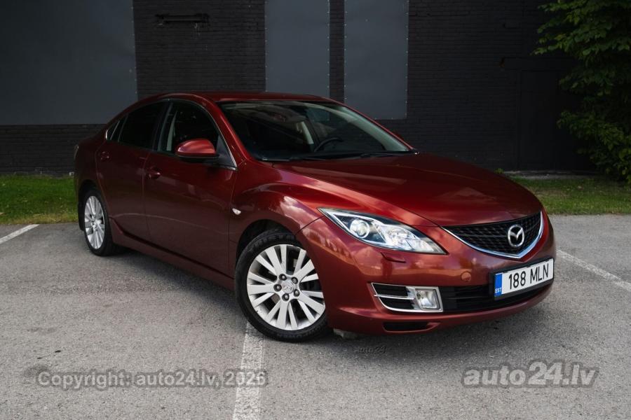 Sarkans Mazda 6 2008 Tallina, ar dzinēja tilpumu 2.00 L un nobraukumu 236 tūkst. km par 3500 €, foto 1 vietnē AUTOMOTO.COM.LV