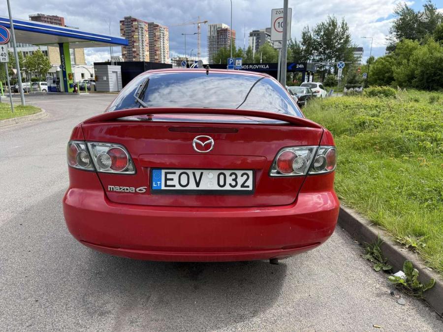 Красный Мазда 6 2008 в Вильнюс, объемом двигателя 1.80 л и пробегом 248 тыс. км за 450 €, фото 5 на AUTOMOTO.COM.LV