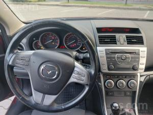 Red Mazda 6 2008 in Riga, with an engine capacity of 2.00 L and mileage of 377 thousand km for 1099 €, photo 6 on AUTOMOTO.COM.LV