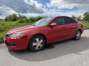 Red Mazda 6 2008 in Vilnius, with an engine capacity of 1.80 L and mileage of 248 thousand km for 450 €, photo 6 on AUTOMOTO.COM.LV