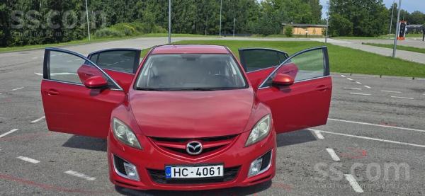 Sarkans Mazda 6 2008 Cēsis, ar dzinēja tilpumu 2.50 L un nobraukumu 255 tūkst. km par 2500 €, foto 1 vietnē AUTOMOTO.COM.LV