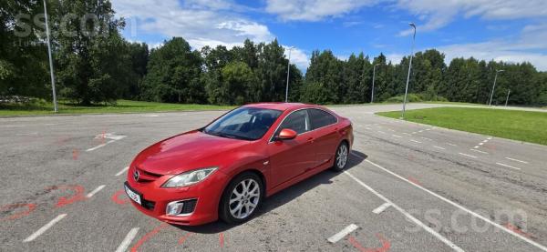 Sarkans Mazda 6 2008 Cēsis, ar dzinēja tilpumu 2.50 L un nobraukumu 255 tūkst. km par 2500 €, foto 2 vietnē AUTOMOTO.COM.LV