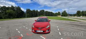 Sarkans Mazda 6 2008 Cēsis, ar dzinēja tilpumu 2.50 L un nobraukumu 255 tūkst. km par 2500 €, foto 4 vietnē AUTOMOTO.COM.LV