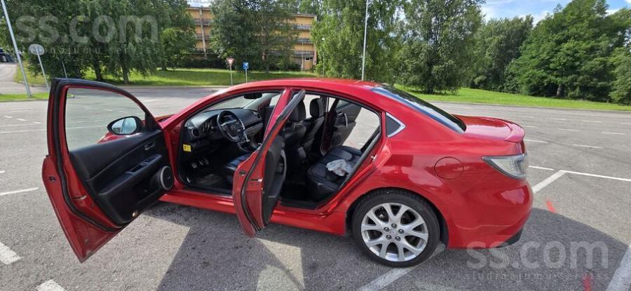Sarkans Mazda 6 2008 Cēsis, ar dzinēja tilpumu 2.50 L un nobraukumu 255 tūkst. km par 2500 €, foto 8 vietnē AUTOMOTO.COM.LV