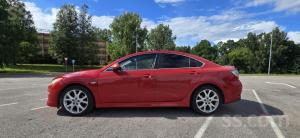 Sarkans Mazda 6 2008 Cēsis, ar dzinēja tilpumu 2.50 L un nobraukumu 255 tūkst. km par 2500 €, foto 13 vietnē AUTOMOTO.COM.LV