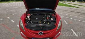 Sarkans Mazda 6 2008 Cēsis, ar dzinēja tilpumu 2.50 L un nobraukumu 255 tūkst. km par 2500 €, foto 14 vietnē AUTOMOTO.COM.LV
