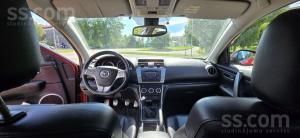 Sarkans Mazda 6 2008 Cēsis, ar dzinēja tilpumu 2.50 L un nobraukumu 255 tūkst. km par 2500 €, foto 19 vietnē AUTOMOTO.COM.LV